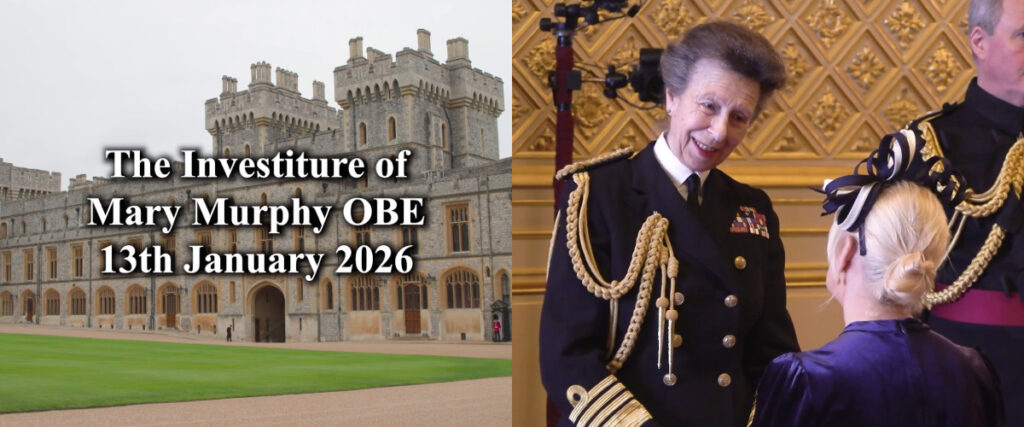 Principal Mary Murphy awarded OBE by The Princess Royal, Anne, at ...