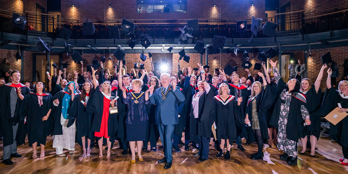 Degree Level Students Honoured at Special Graduation - Riverside College